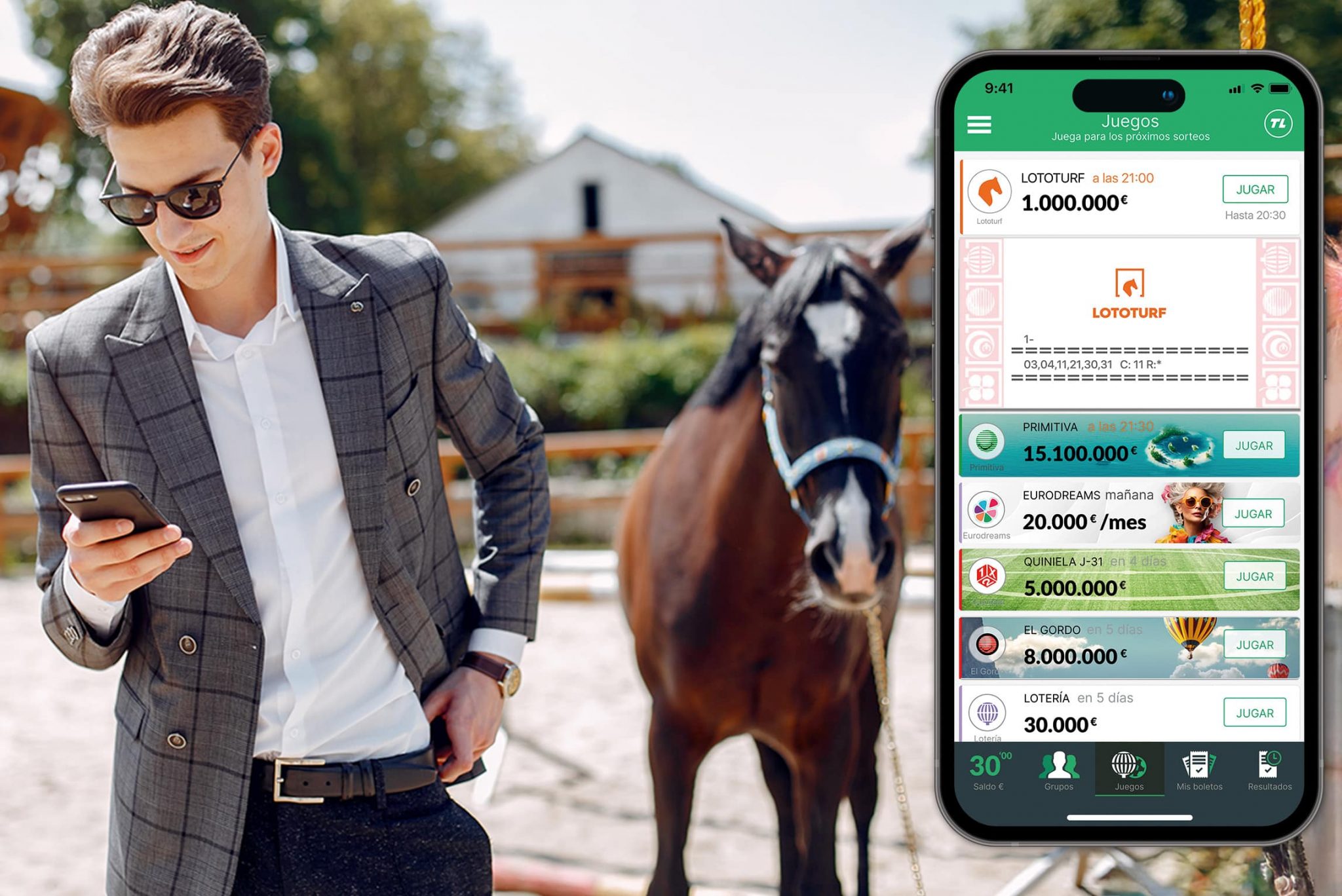 El Sorteo Hípico Llega a TuLotero: Cómo Jugar a Lototurf